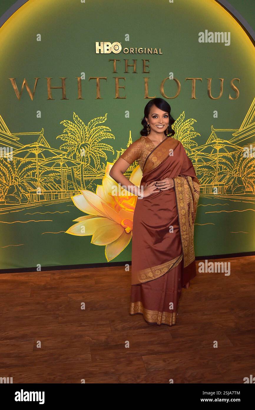 Shalini Peiris bei der Premiere der 3. Staffel der HBO Serie The White ...