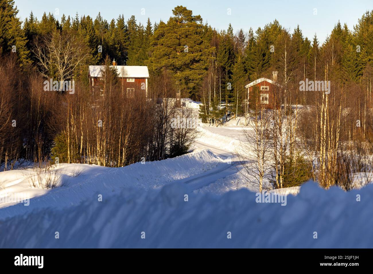 Ambiance während der Rallye Schweden 2025, 2. Runde der WRC World ...