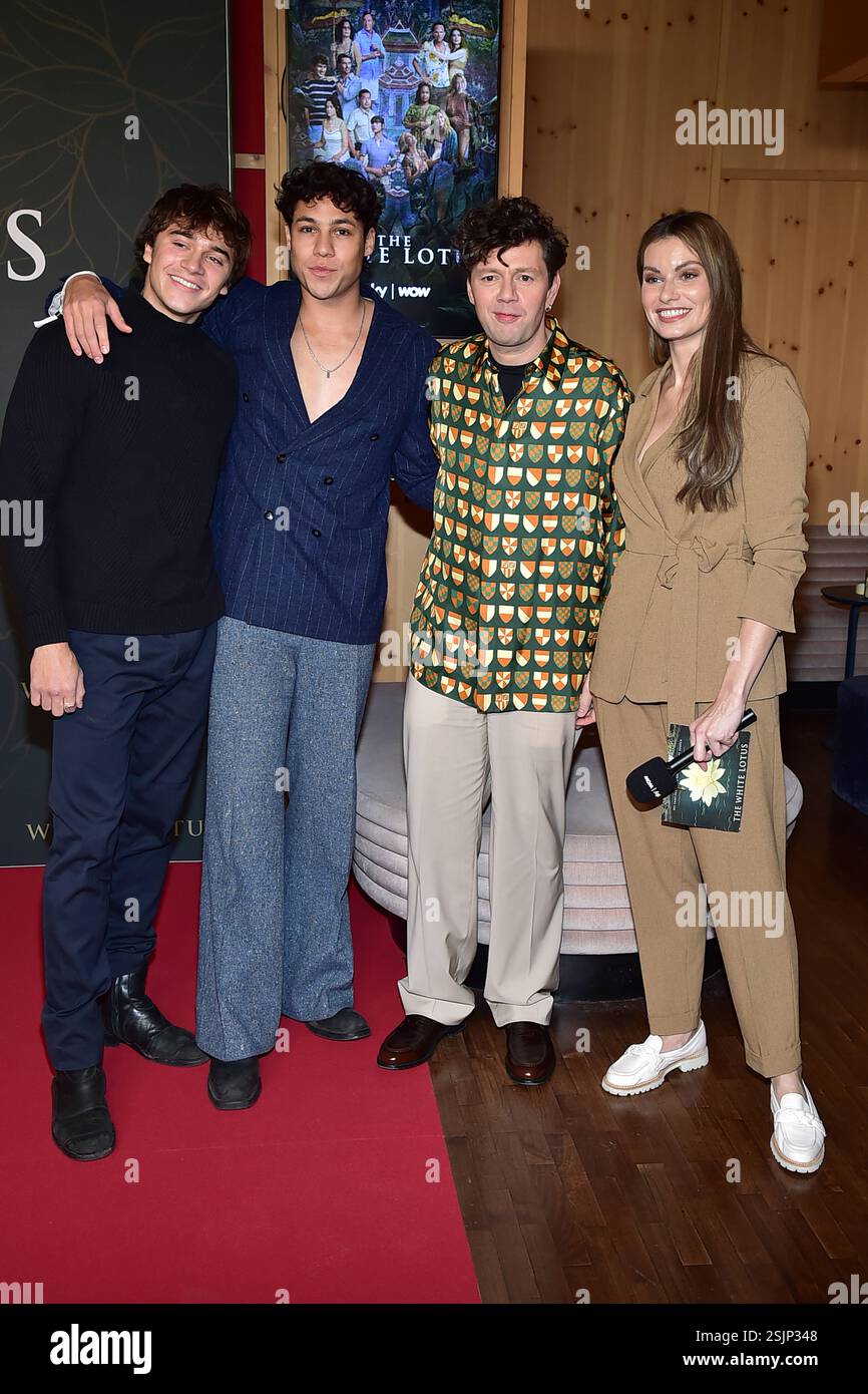 THE WHITE LOTUS Special Screening Frederic Balonier, Leon Klein ...