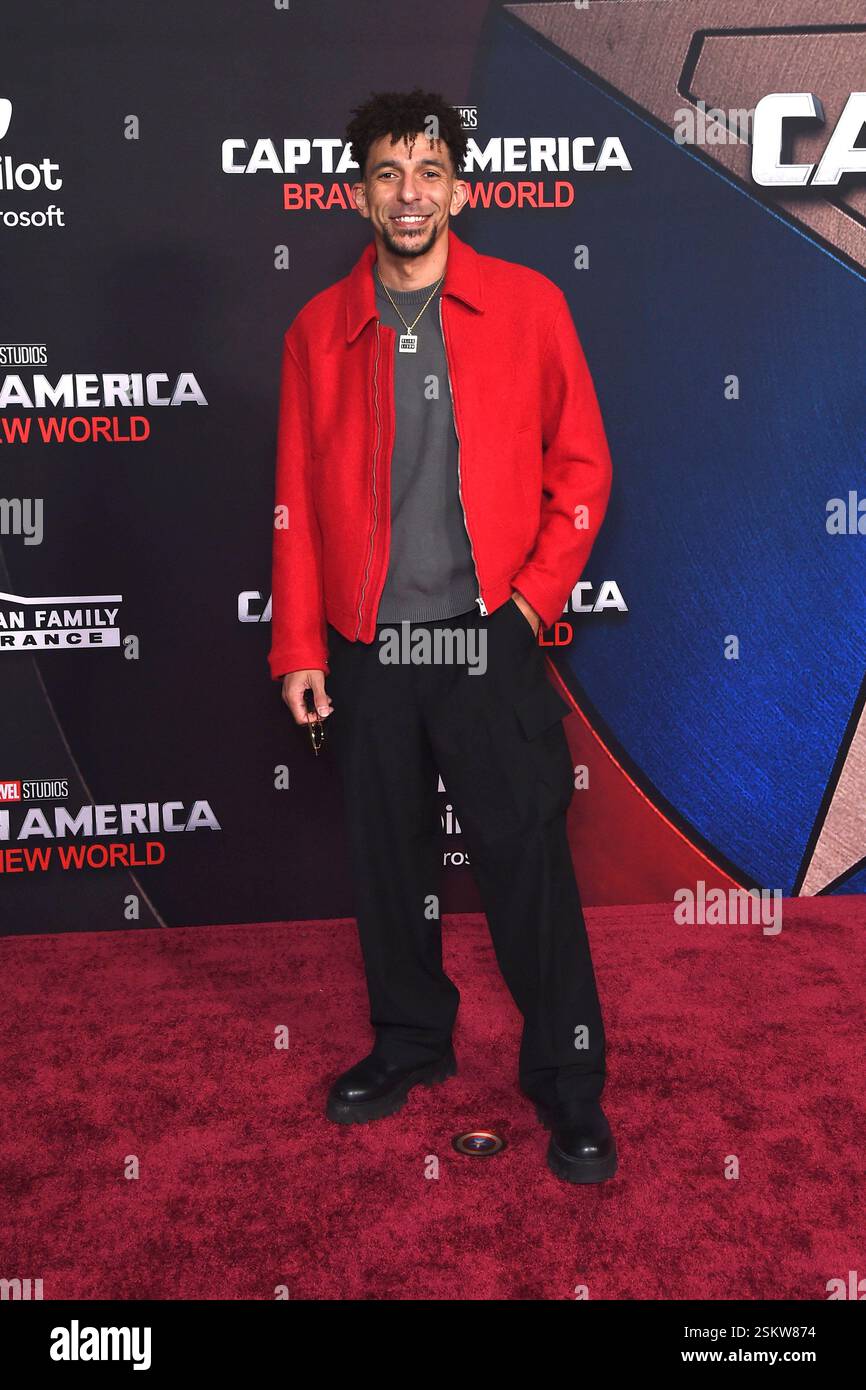 Khleo Thomas bei der Weltpremiere des Kinofilms Captain America: Brave ...