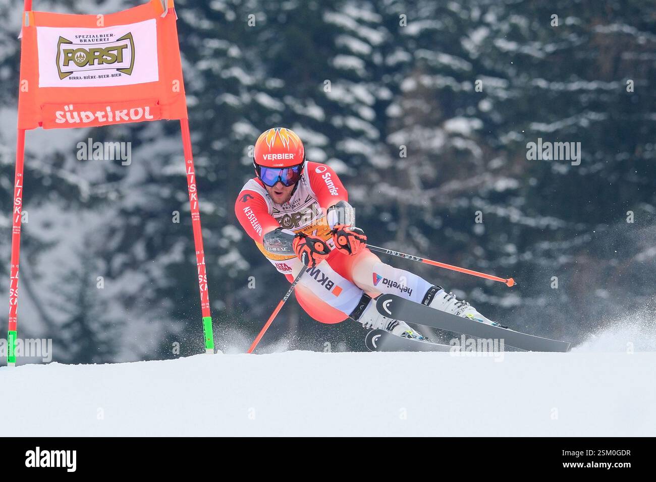 Justin Murisier vom Team Schweiz tritt am 22. Dezember 202 beim Audi ...
