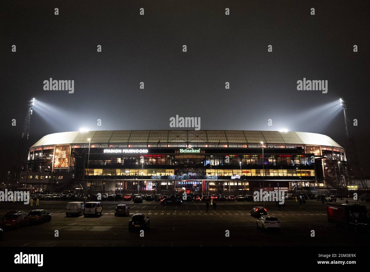 ROTTERDAM - Feyenoord de Kuip Stadion während des Endspiels zwischen ...