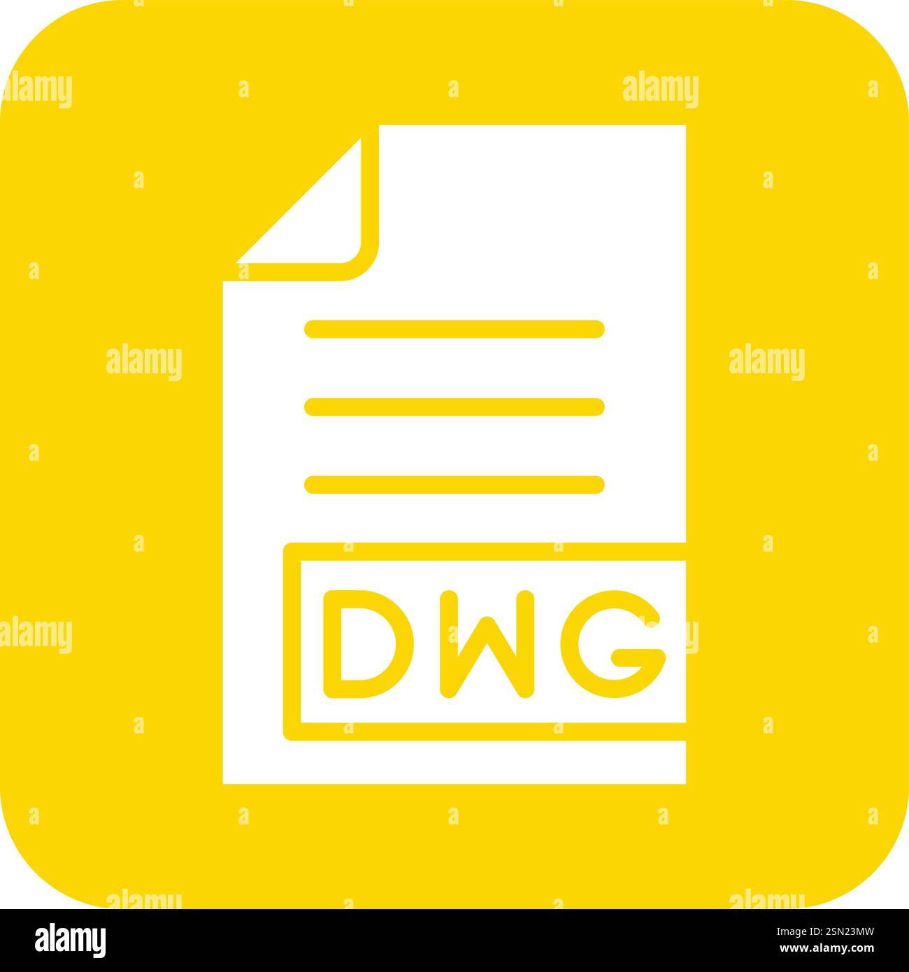 Disegno del logo dwg Stock-Vektorgrafiken kaufen - Alamy