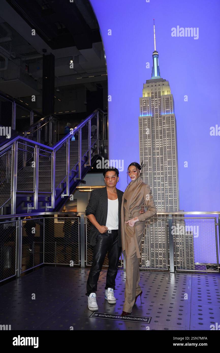 Ny. Februar 2025. Prabal Gurung, Winnie Harlow feiert die New York ...