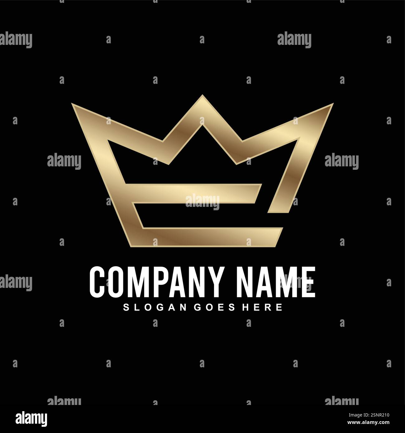 Krone schriftsymbol Stock-Vektorgrafiken kaufen - Alamy