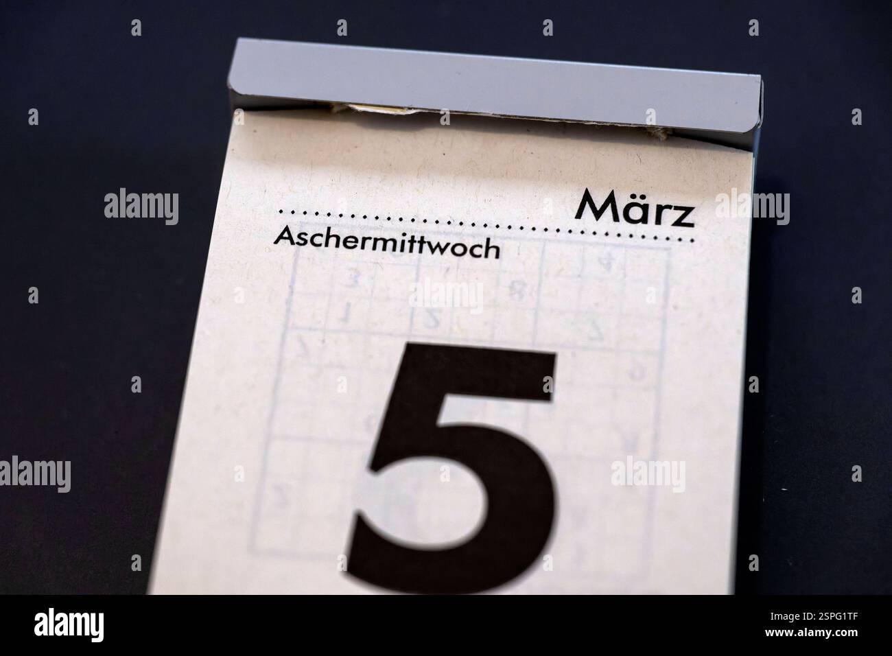 14.02.2025, Kalenderblatt: 5. März 2025, Aschermittwoch 14.02.2025, Kalender 14.02.2025 ...