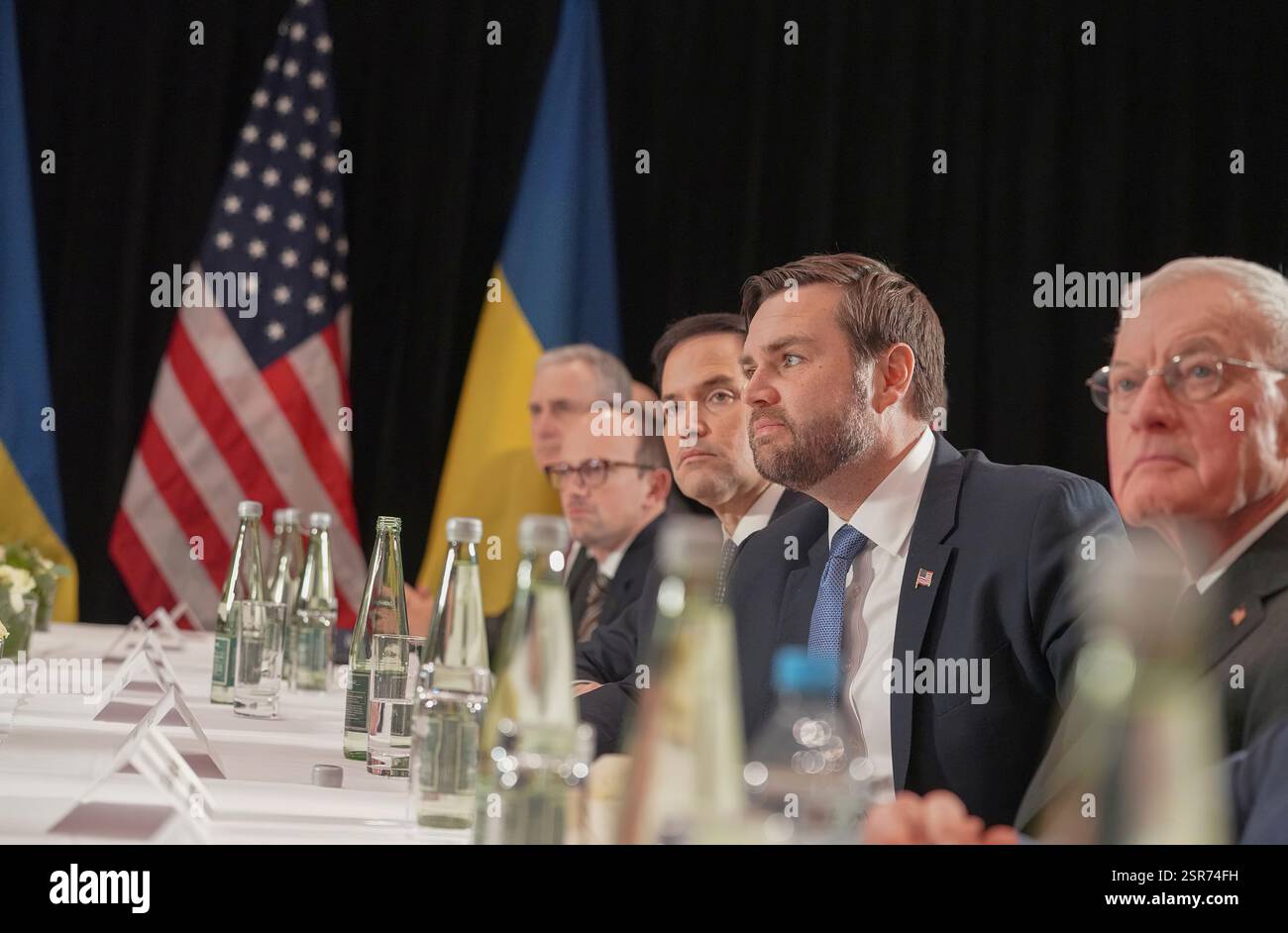 Marco Rubio nimmt an Gesprächen zwischen Vizepräsident J.D. Vance und ukrainischem Präsidenten ...