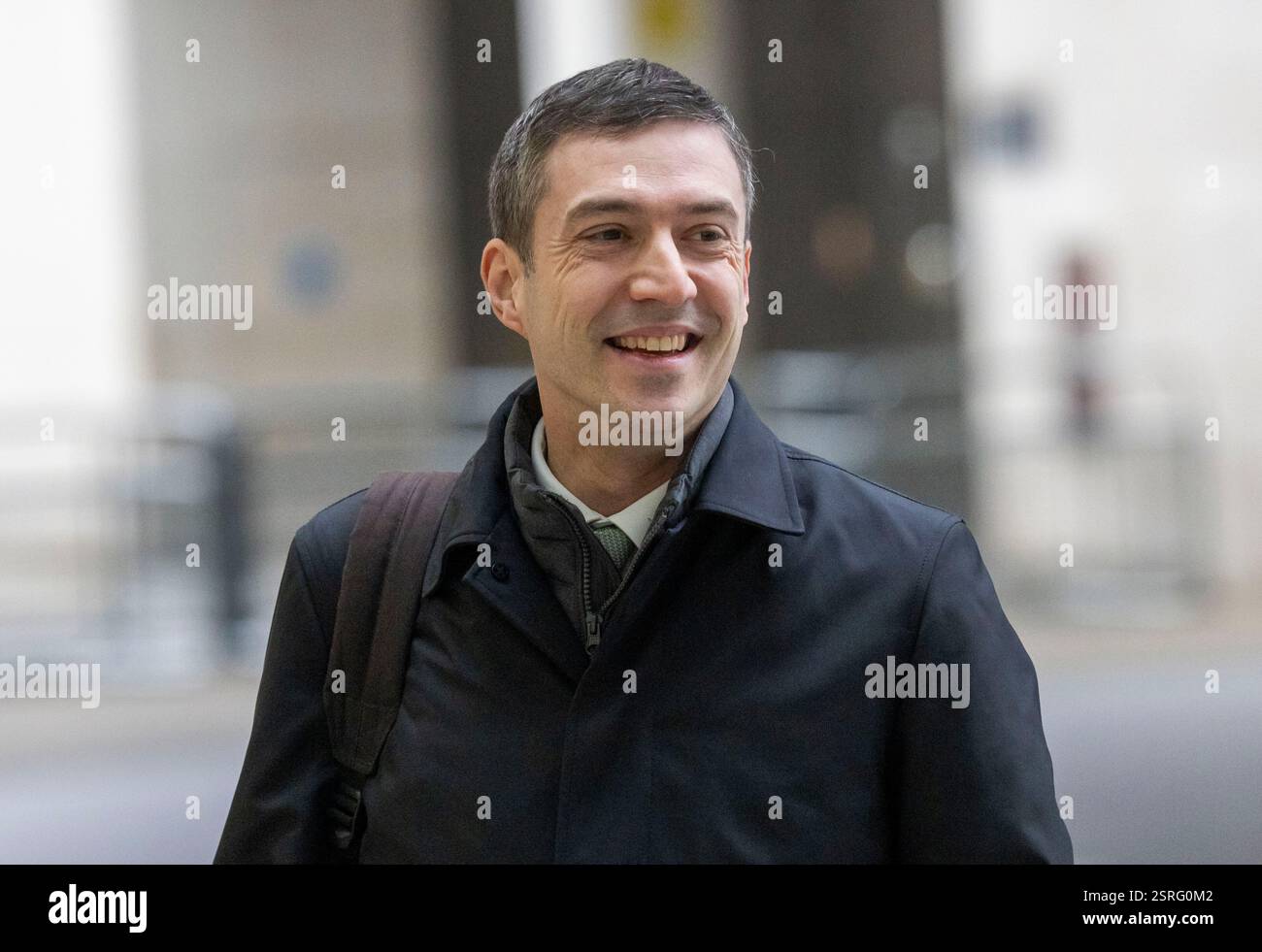 London, Großbritannien. Februar 2025. Adrian Ramsay, Co-Vorsitzende der ...