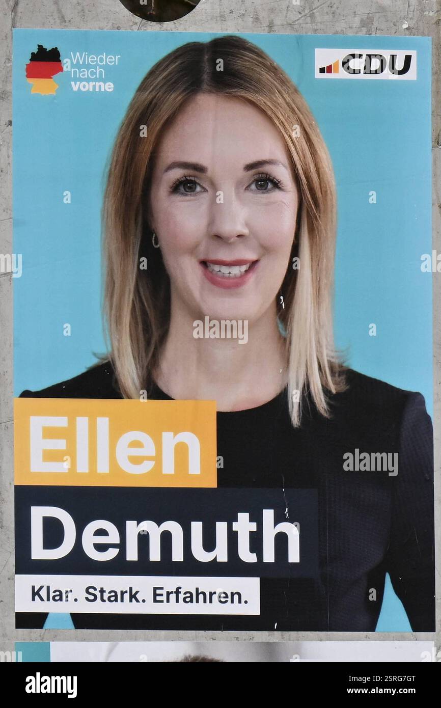 Oberirsen Themenfoto: Politik, Wahl, Wahlwerbung, Wahlplakat zur ...