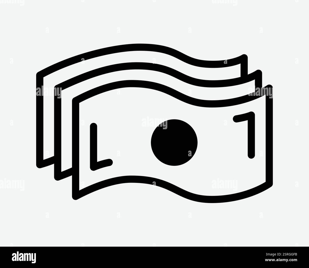 Geldwechsel Barscheine Banknoten Bank Wealth Pieces Währungs-Dollar ...