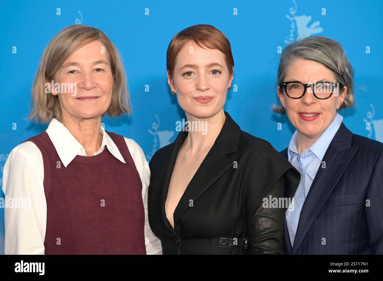 Judith Kaufmann, Leonie Benesch und Petra Volpe beim Photocall zum ...