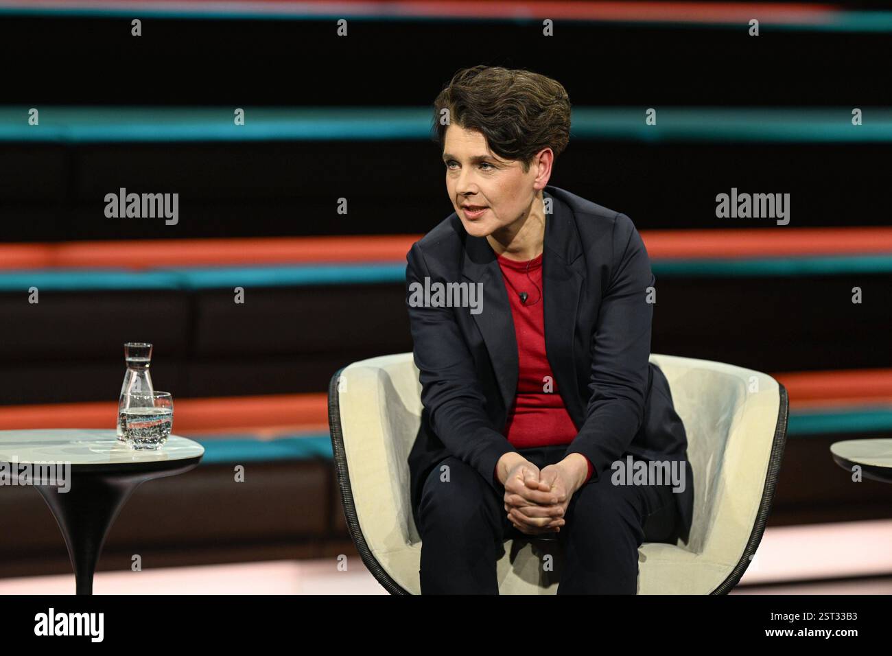 Anna Lehmann Journalistin 02/25 Anna Lehmann am 9. Februar 2025 in Markus Lanz , ZDF ...