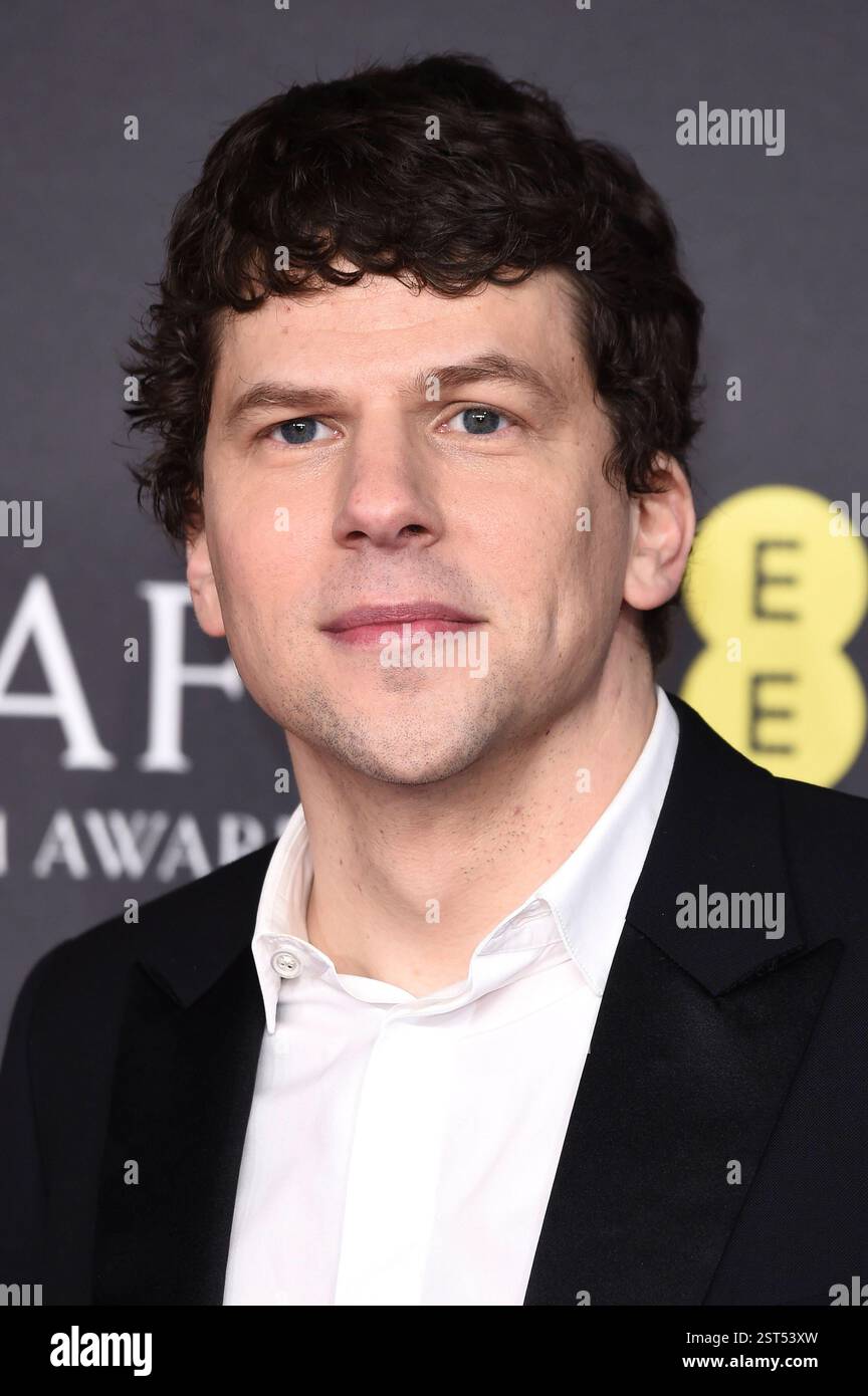 Jesse Eisenberg bei der Verleihung der BAFTA Film Awards 2025 / 78 ...