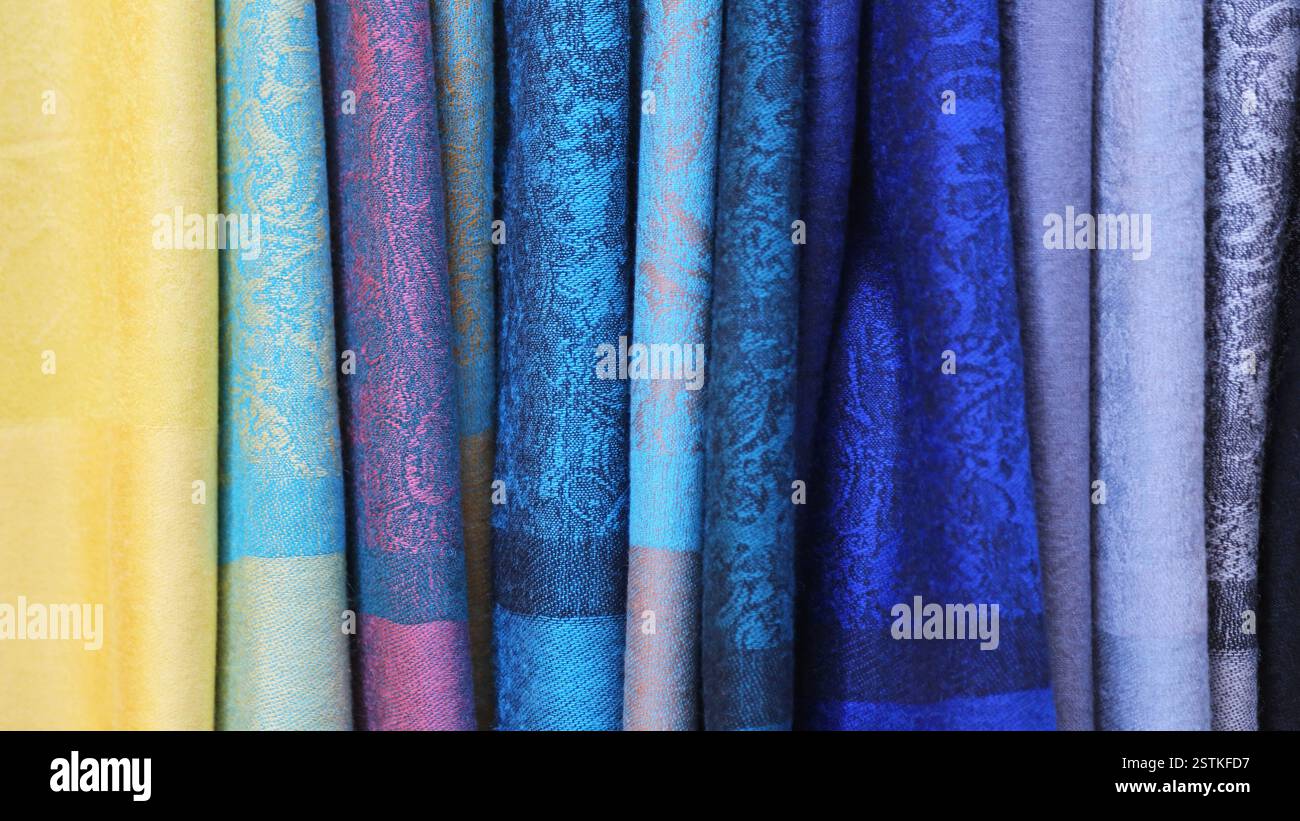 Pashmina shawl -Fotos und -Bildmaterial in hoher Auflösung – Alamy