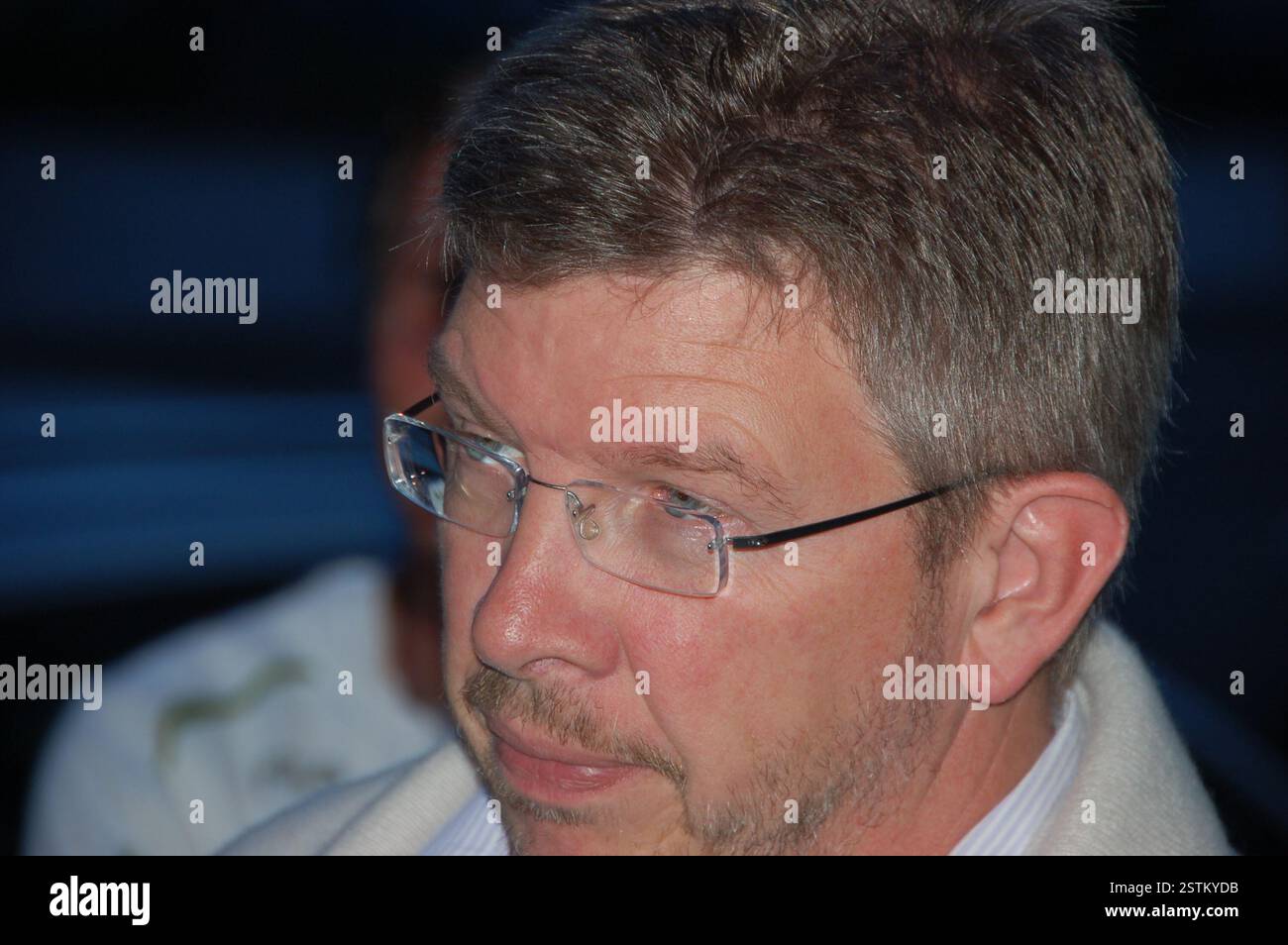 Nahaufnahme von Ross Brawn in Hungaroring vor dem Großen Preis von ...
