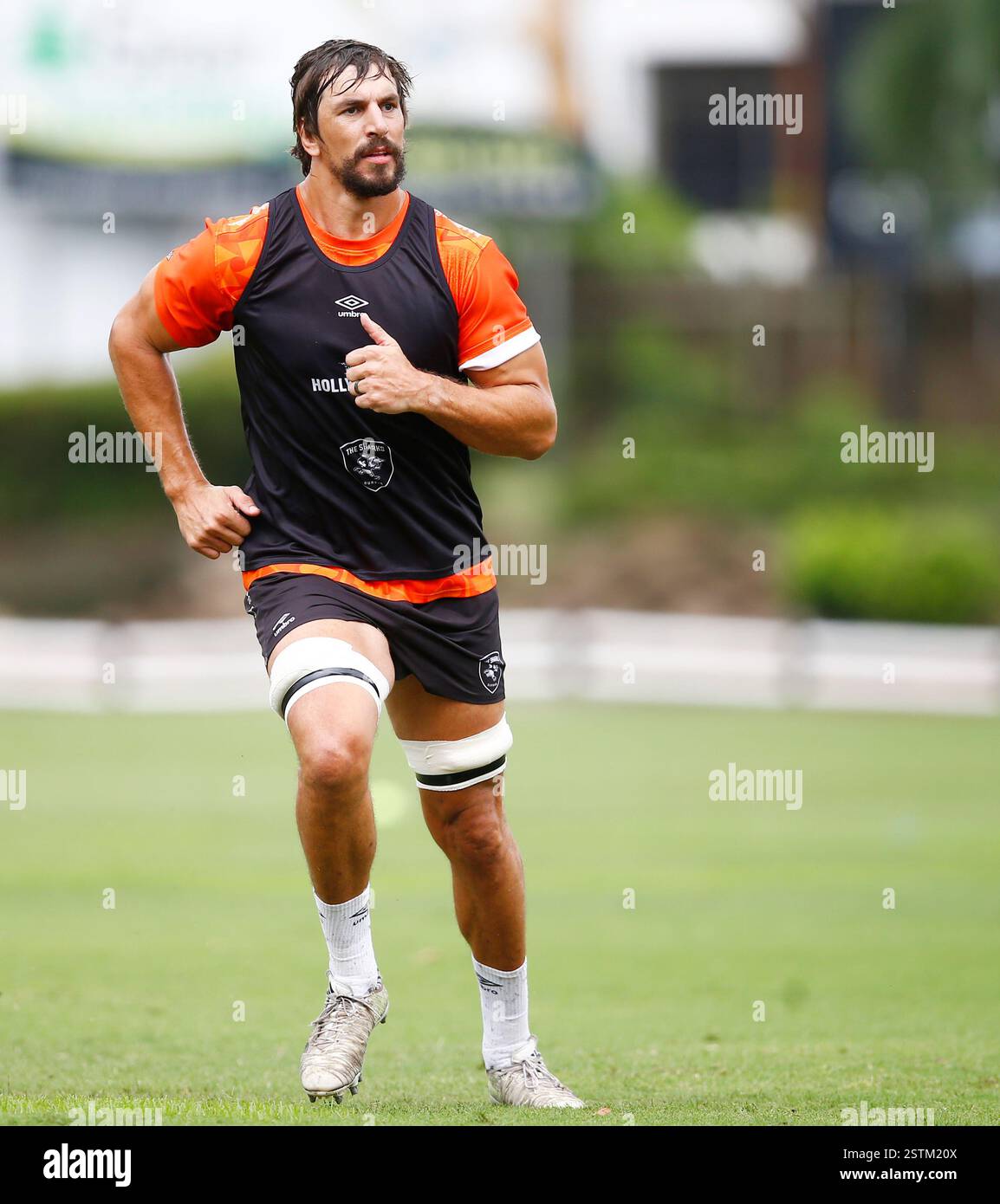 Eben Etzebeth von den Hollywoodbets Sharks während des Hollywoodbets ...