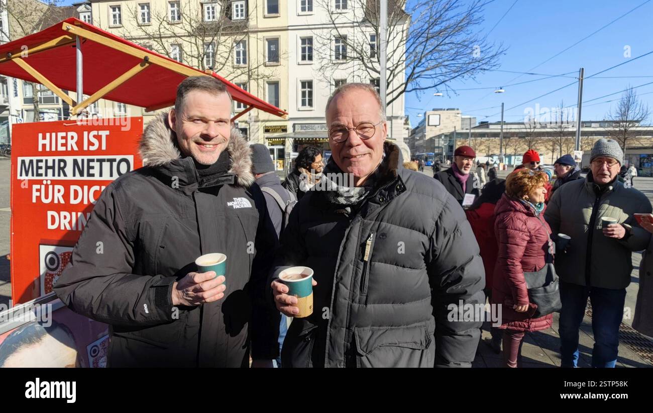19.02.2025 xkhx Kassel Wahlkampf der SPD zur Bundestagswahl 2025 unter ...
