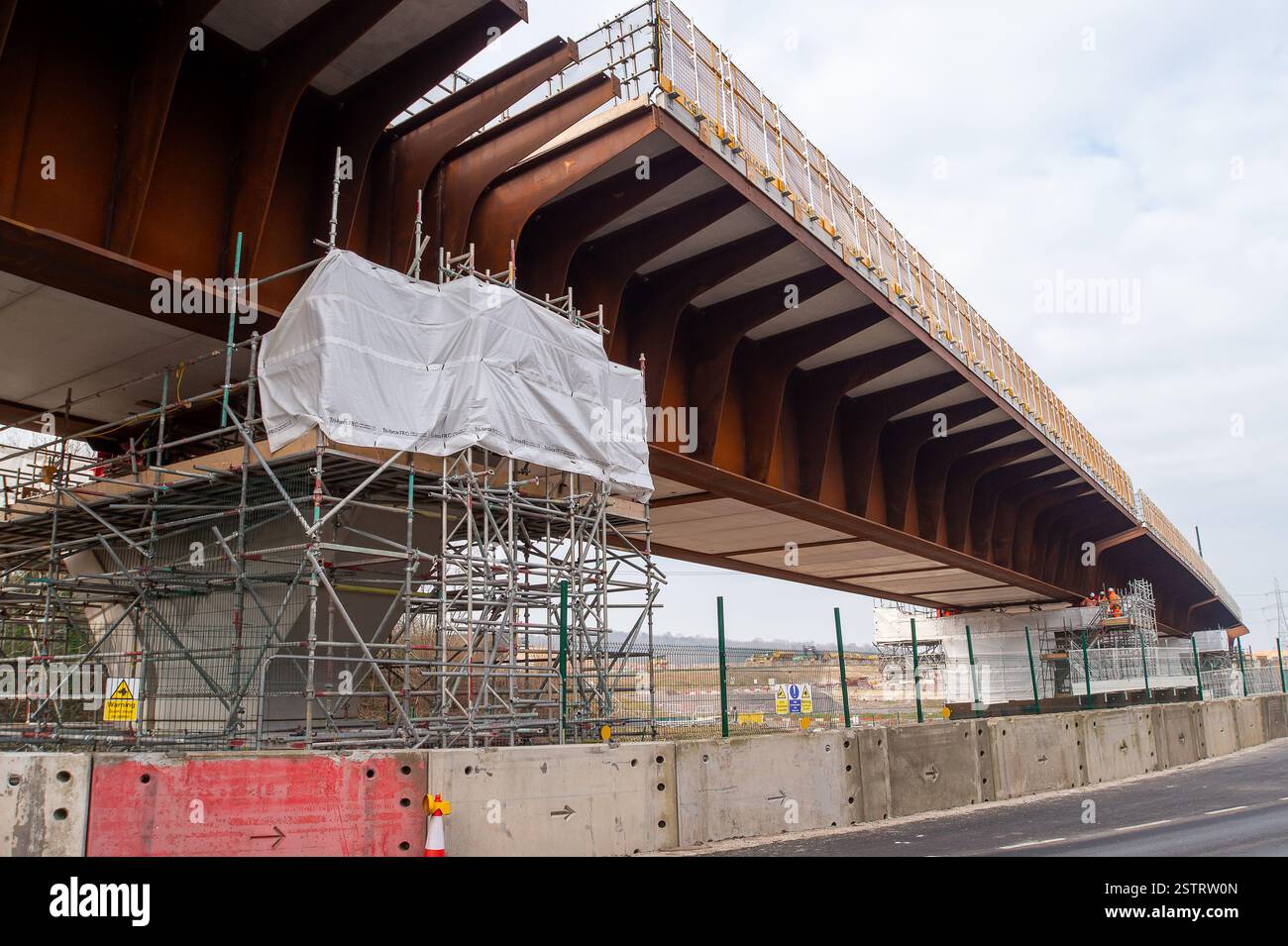Wendover, Großbritannien. Februar 2025. HS2 High Speed Rail setzt die ...