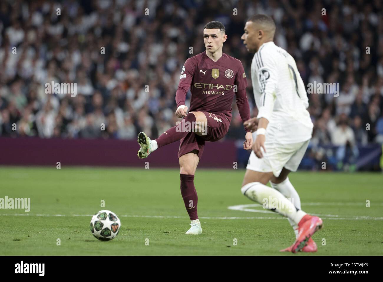 Phil Foden von Manchester City während der UEFA Champions League, K.-o ...