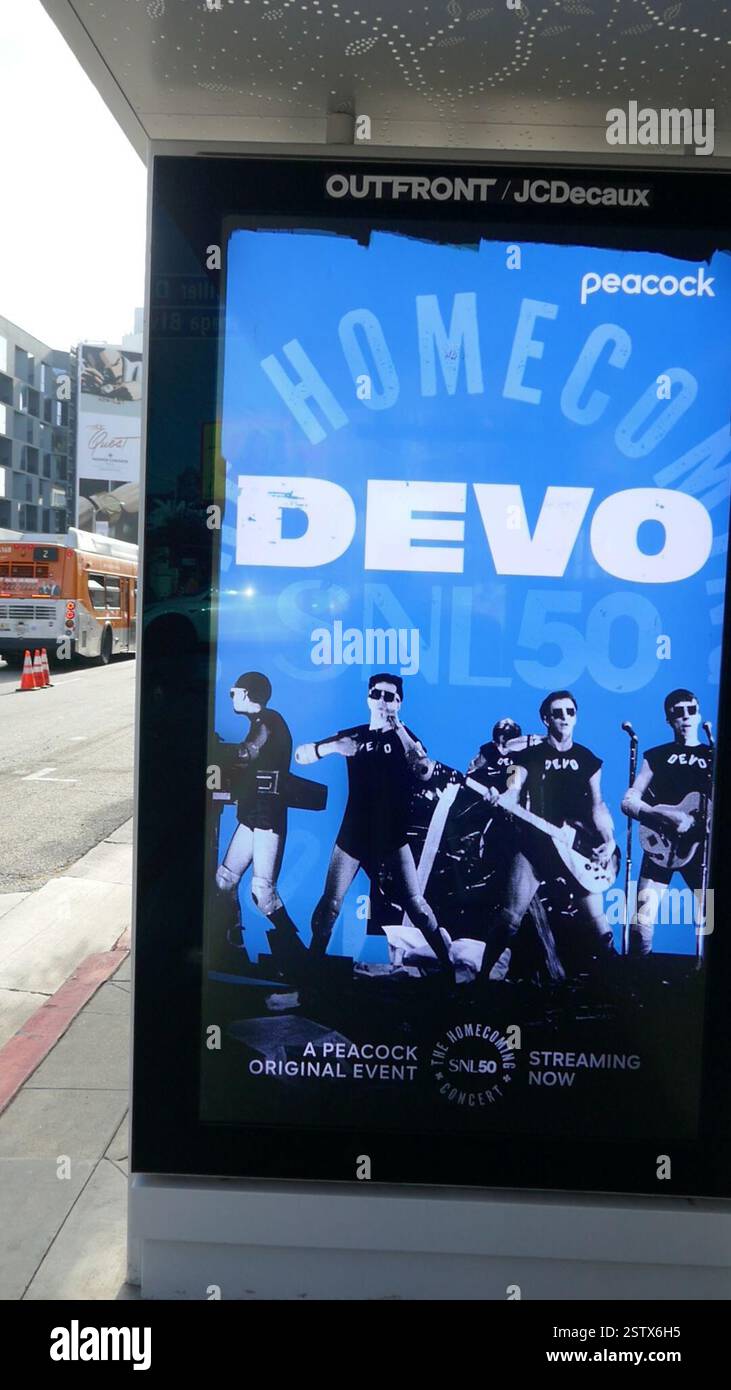 Los Angeles, Kalifornien USA 19. Februar 2025 Devo SNL 50 Saturday ...