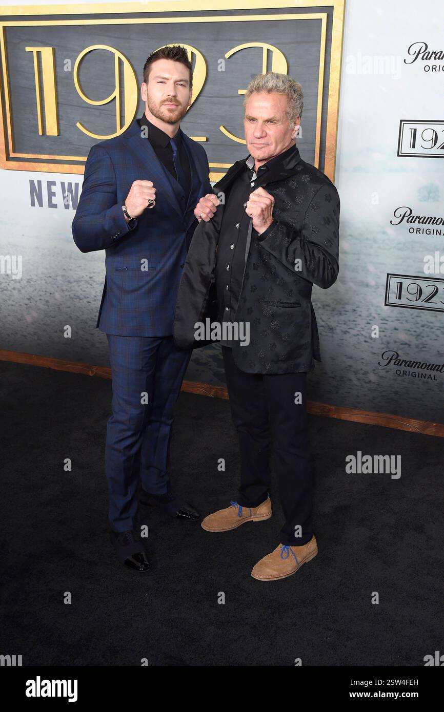 Jesse Kove und Martin Kove bei der Premiere der 2. Staffel der ...