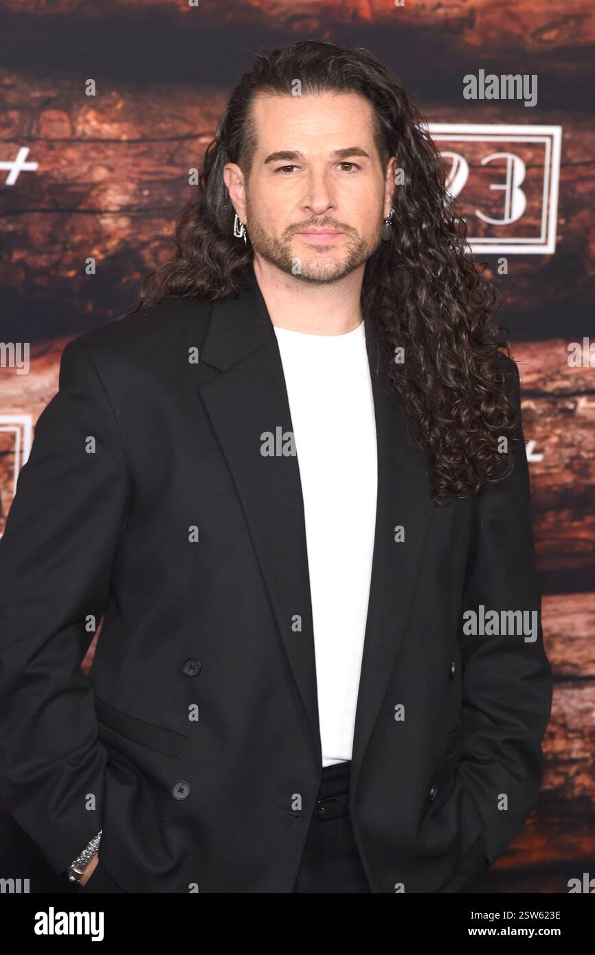 Tim Muir bei der Premiere der 2. Staffel der Paramount Serie 1923 im Harmony Gold Theater. Los ...