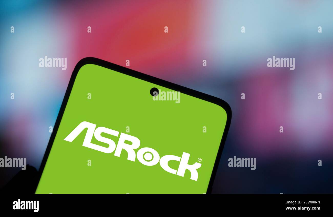 Asrock logo -Fotos und -Bildmaterial in hoher Auflösung – Alamy