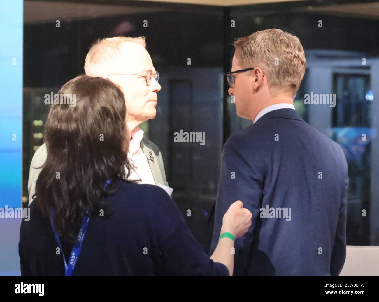 ARD Wahl Runde 2025 20.02.2025, Deutschland, Berlin, ARD ...