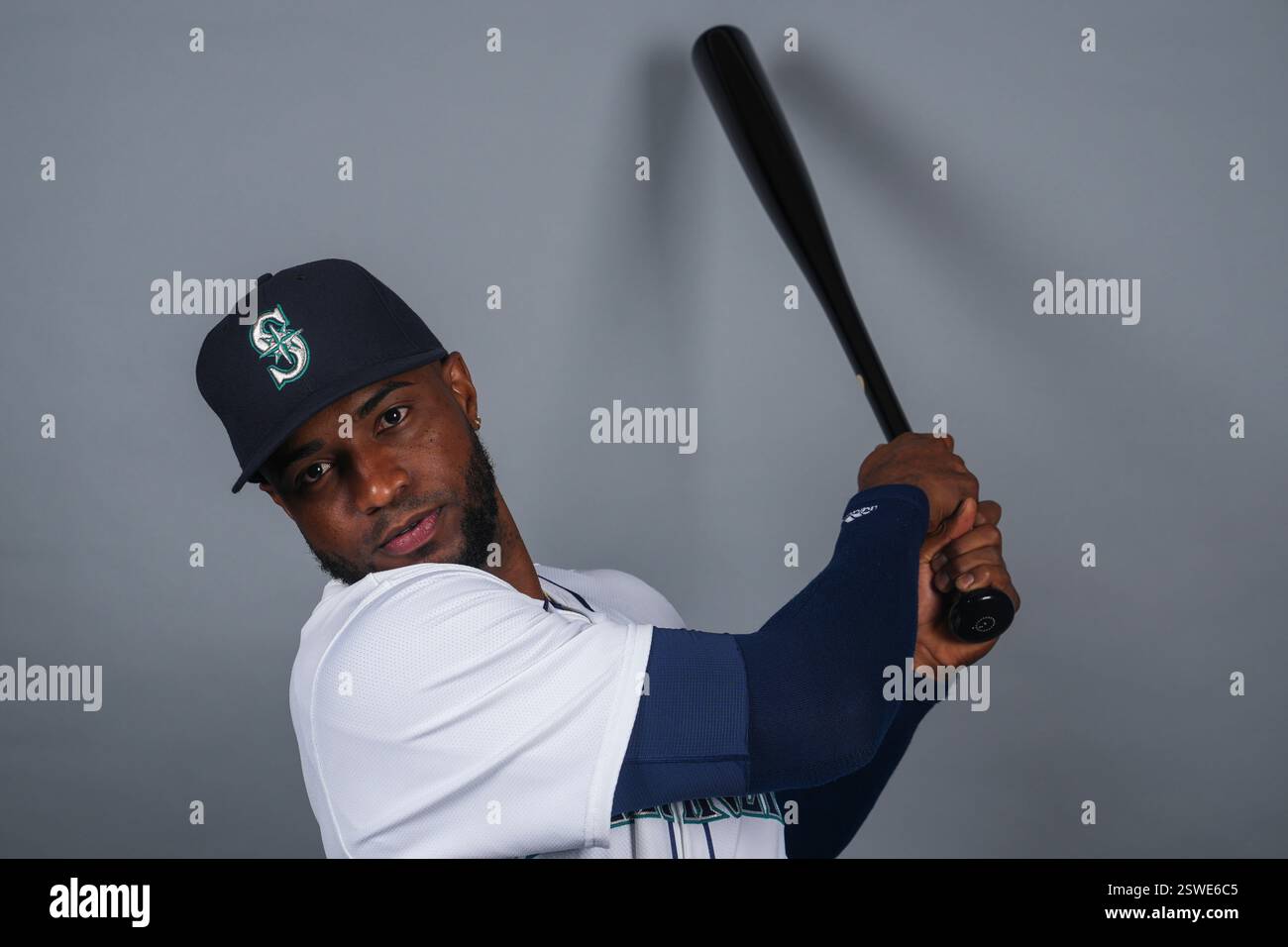 This is a 2025 photo of outfielder Victor Robles of the Seattle ...