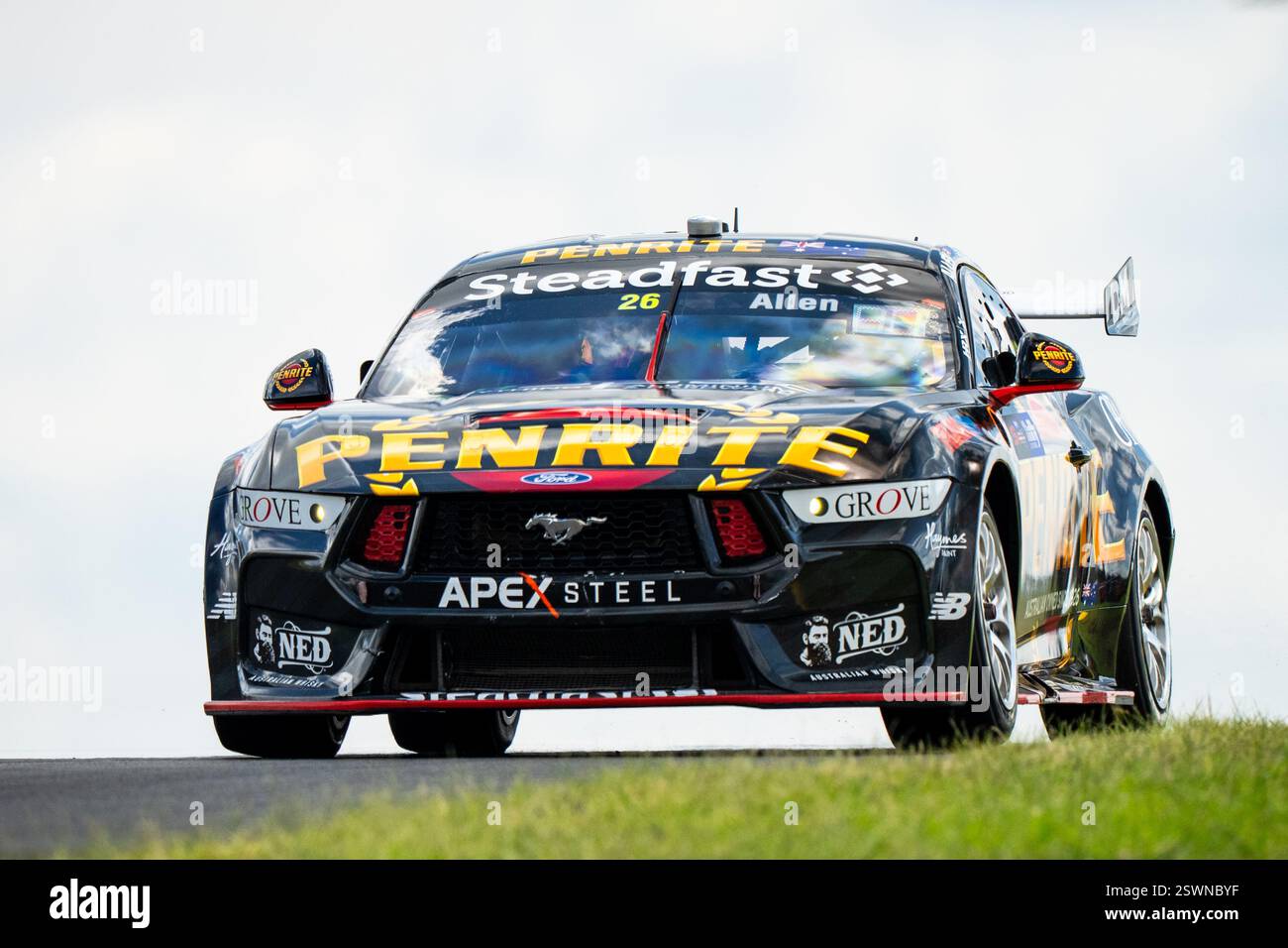 Sydney, Australien. Februar 2025. Der #26 Penrite Racing Ford Mustang ...