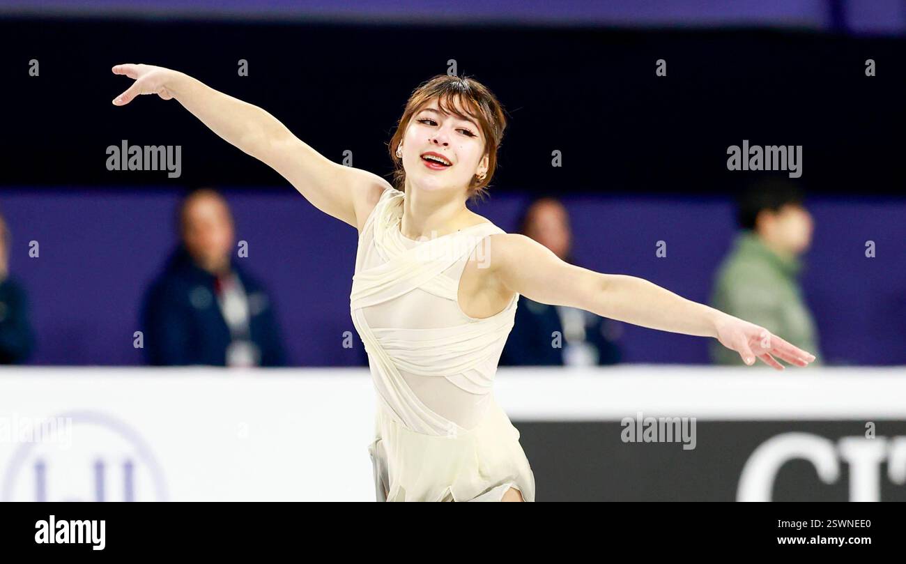 ISU Four Continents Eiskunstlauf Championships 2025 Alisa Liu aus den ...