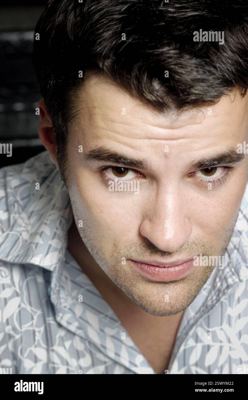 STEVE JONES, YOUNG, PORTRAIT, 2003: Der walisische TV-Moderator Steve ...