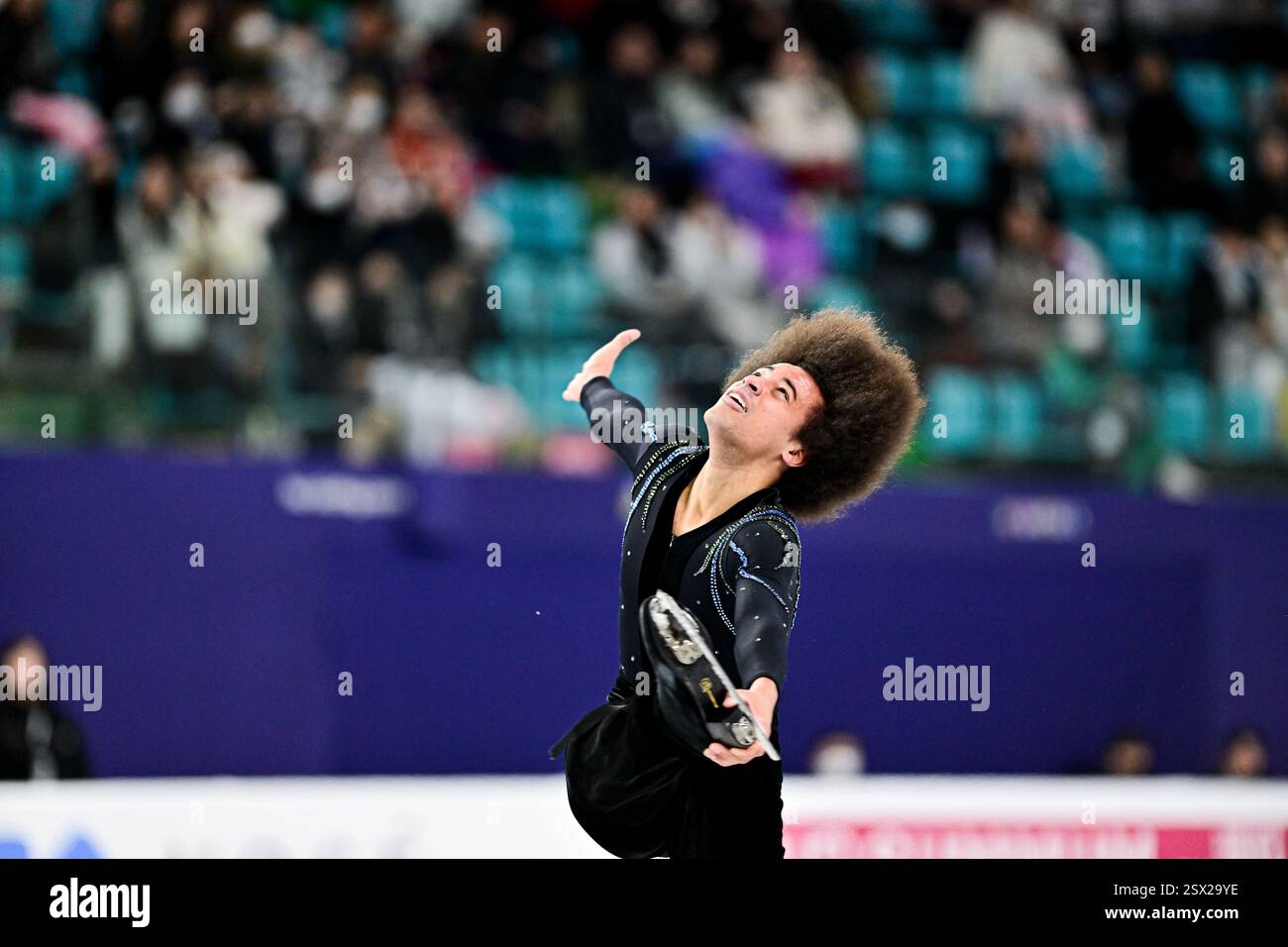 Darian KAPTICH (aus), während des Men Free Skating bei den ISU Four ...