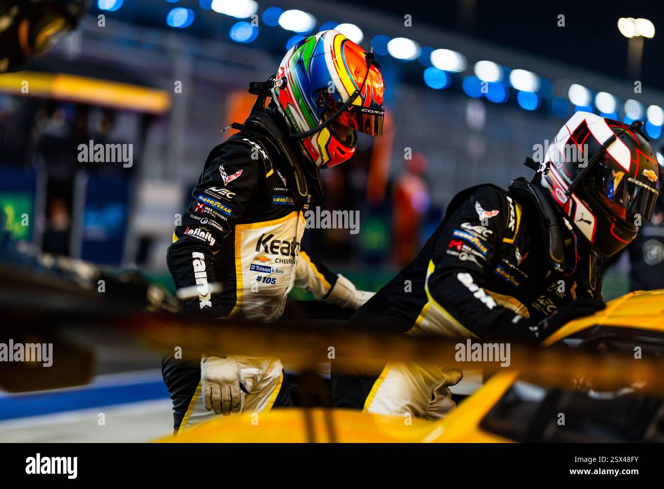 EDGAR Jonny (gbr), TF Sport, Chevrolet Corvette Z06 GT3.R #33, LM GT3 ...