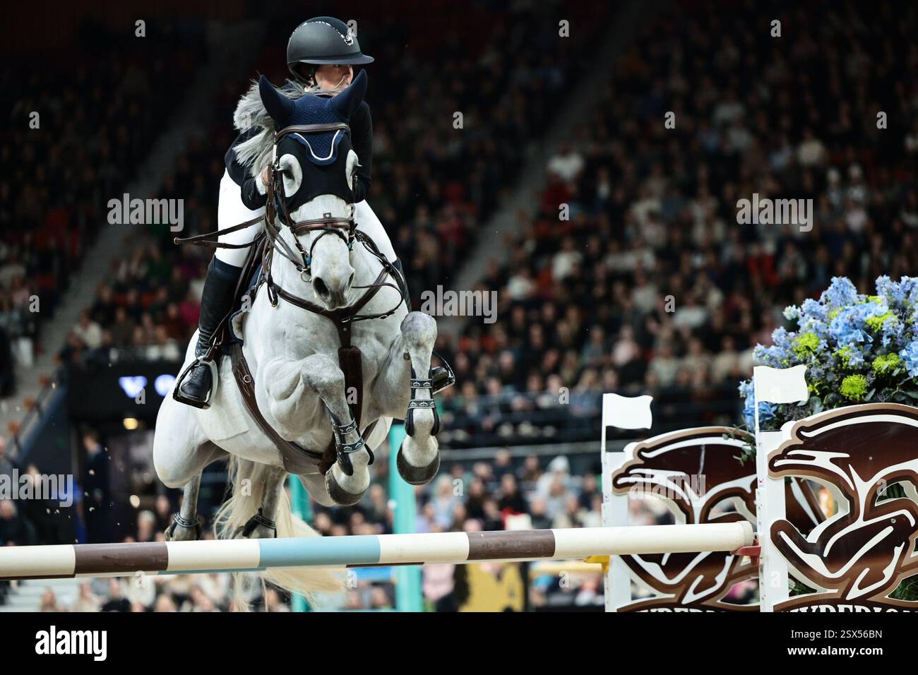 Göteborg, Schweden. Februar 2025. Géraldine Straumann aus der Schweiz ...