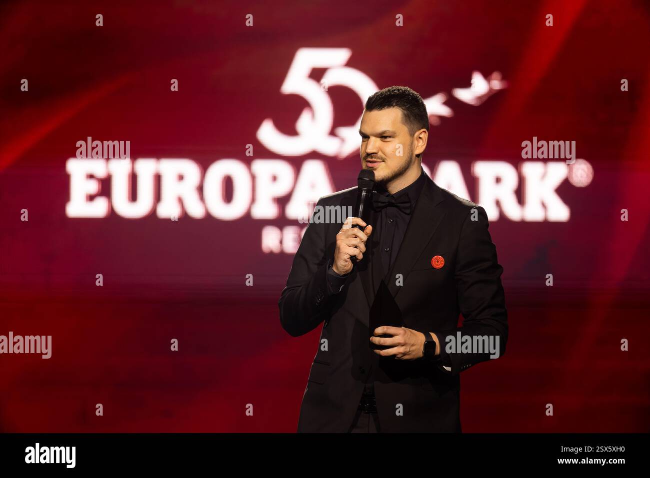 Rost, Deutschland. Februar 2025. Max Klemmer, CEO der Miss Germany ...