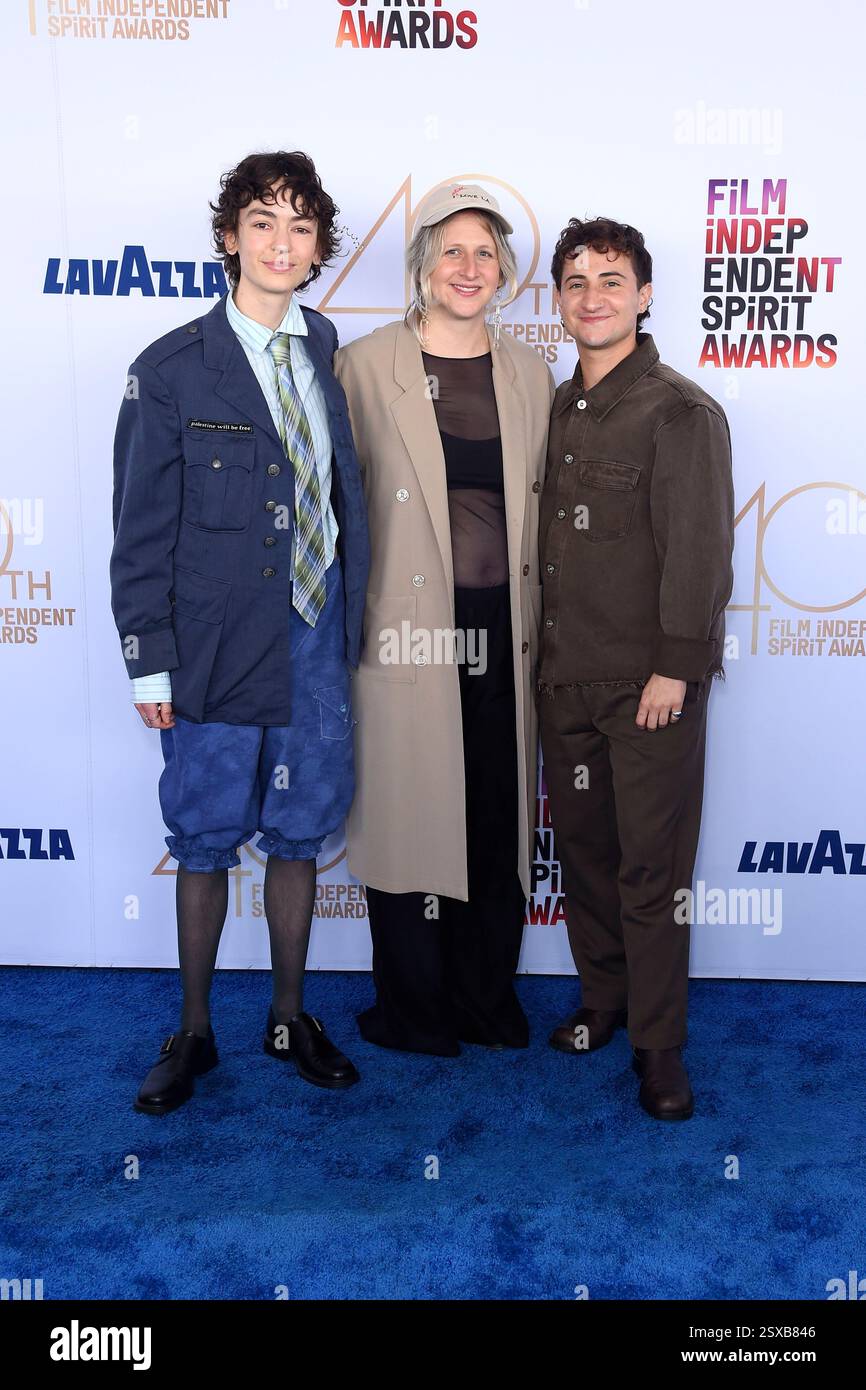 Jack Haven, Sarah Winshall und Luca Intili bei der 40. Verleihung der ...