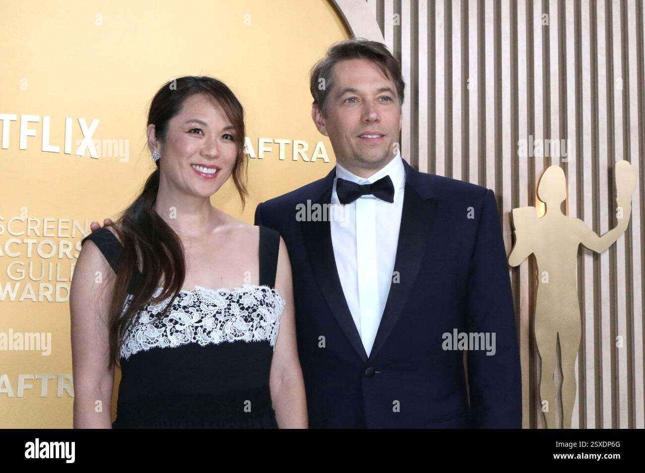 Samantha Quan und Sean Baker bei der Verleihung der 31. Screen Actors ...