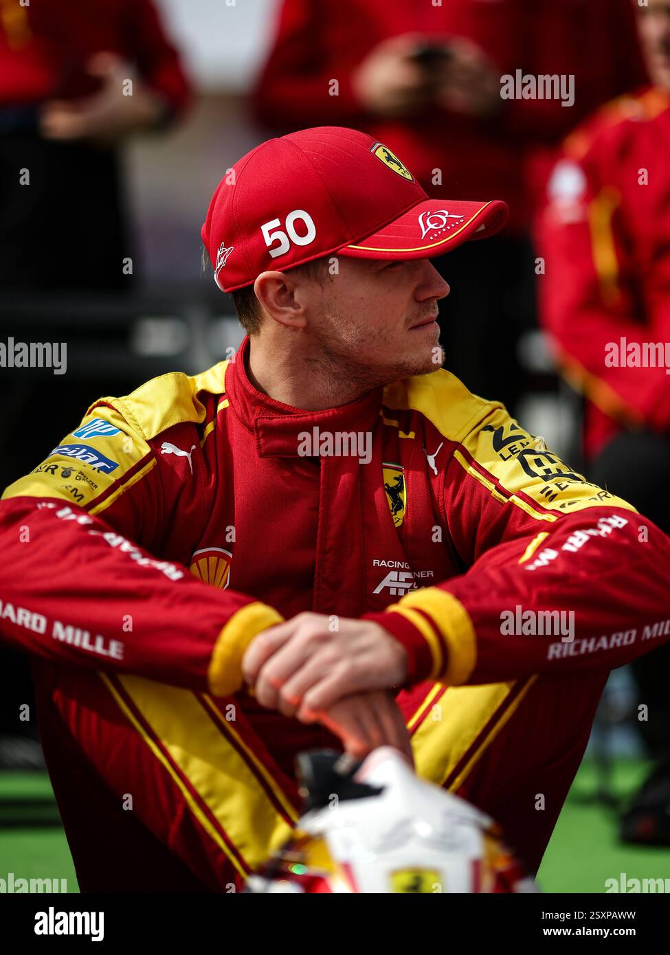 NIELSEN Nicklas (dnk), Ferrari AF Corse, Ferrari 499P #50, Hypercar ...