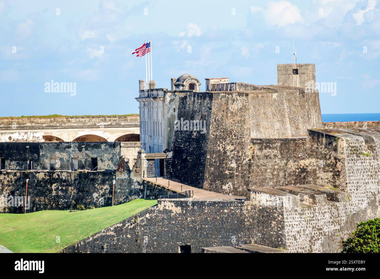 San Juan Puerto Rico, Viejo Old San Juan, Castillo San Felipe del Morro ...