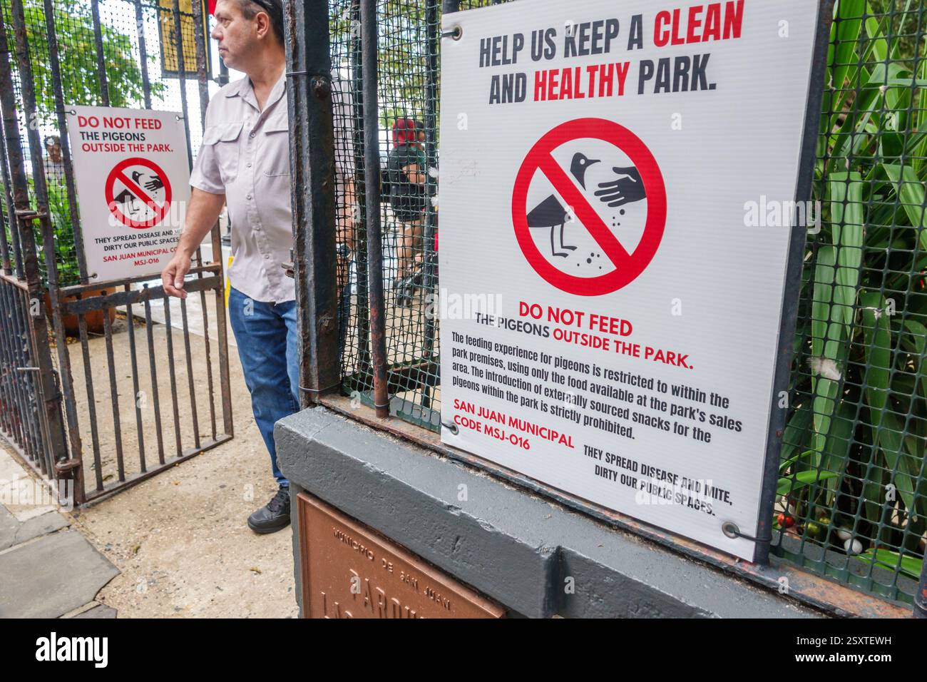 San Juan Puerto Rico, Viejo Old San Juan, Parque de las Palomas ...