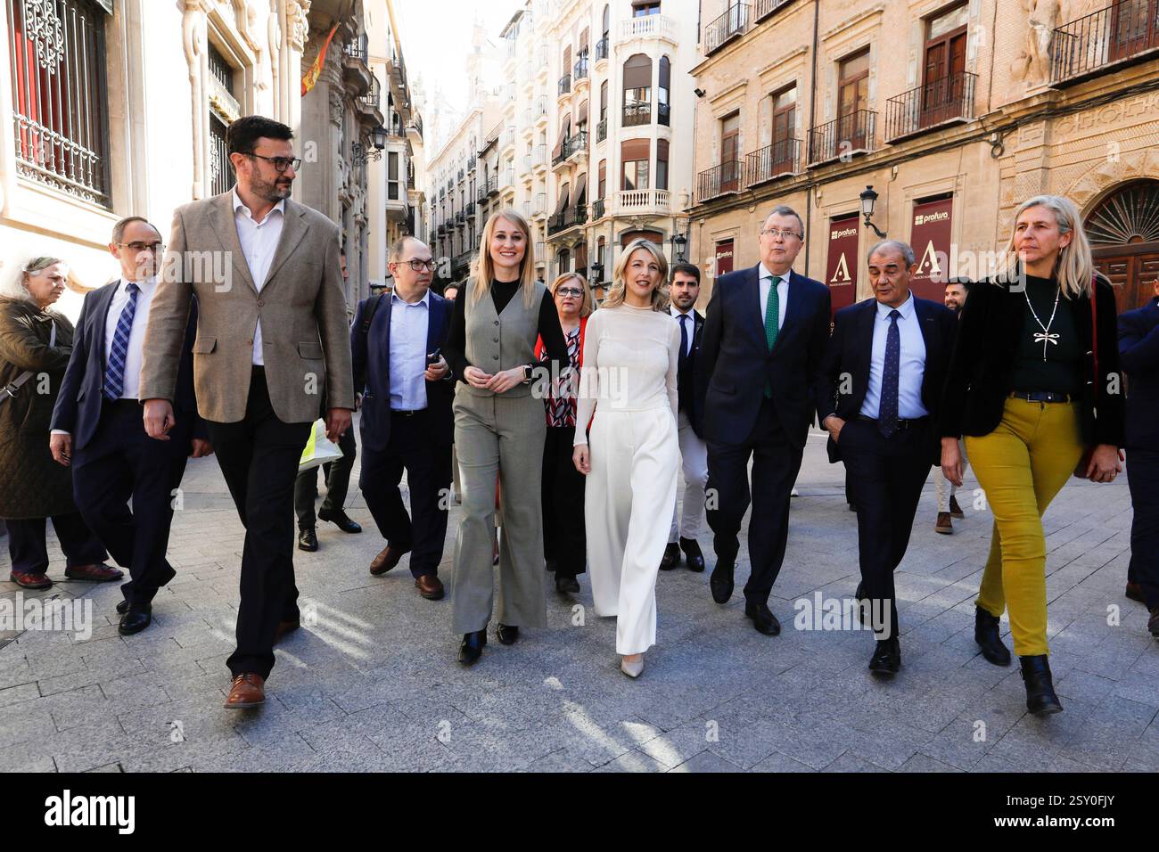 The Second Vice President of the Government and Minister of Labor and ...