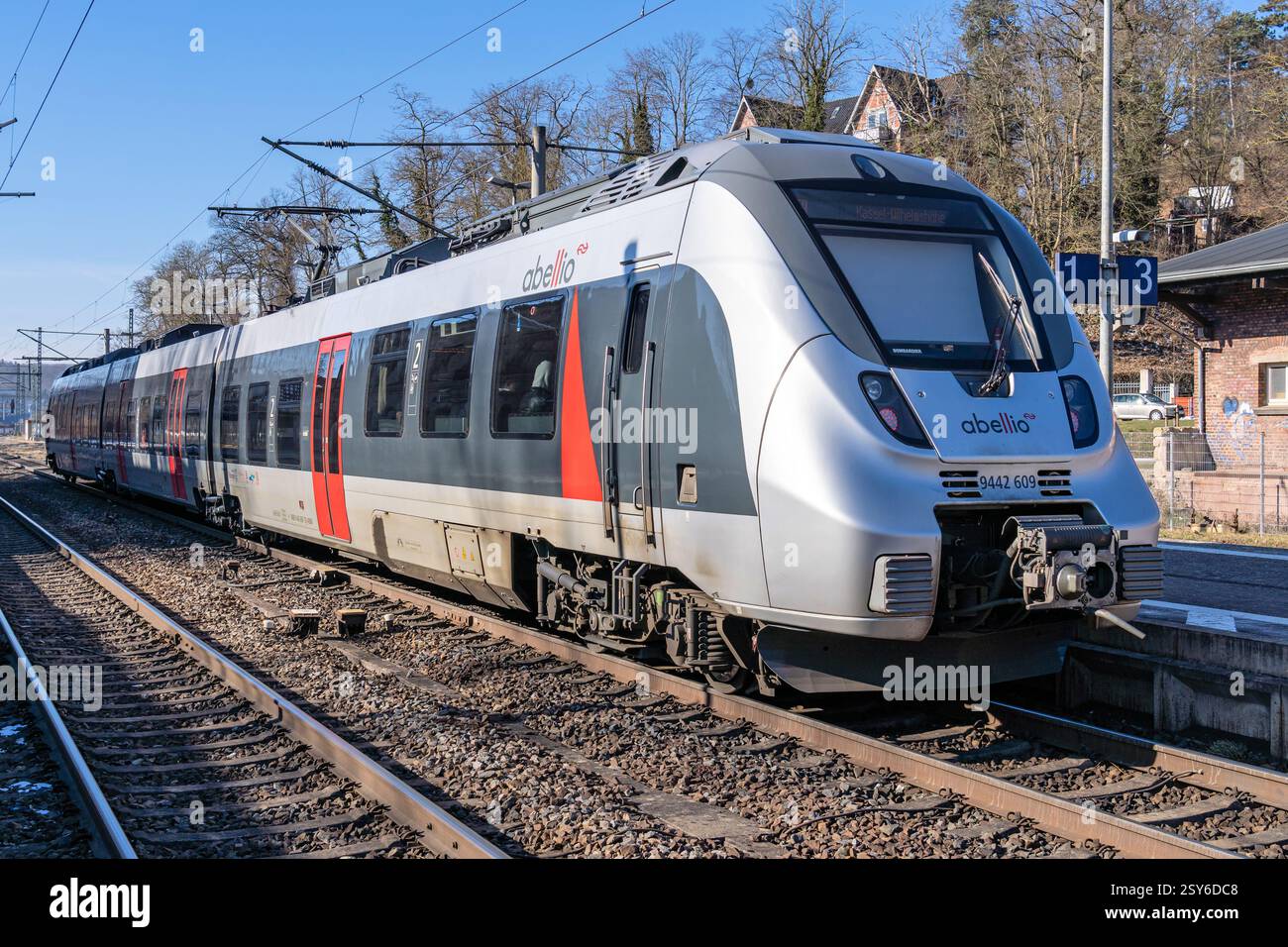 Abellio Bombardier Talent 2 Zug am Bahnhof Heilbad Heiligenstadt ...