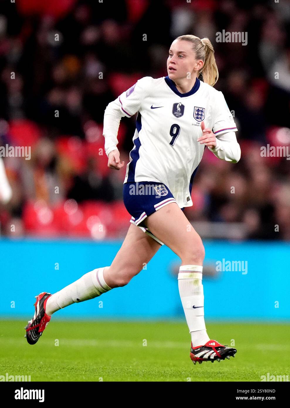 Englands Alessia Russo während der UEFA Women's Nations League, Liga A ...