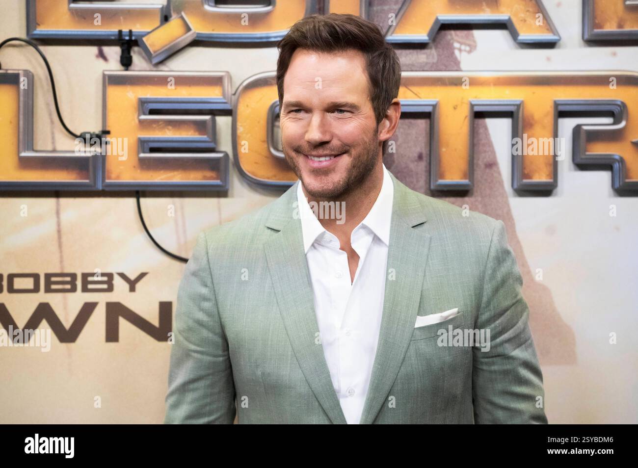 Chris Pratt bei der Premiere des Netflix-Films Estado elÃ ctrico / The Electric State im Cine ...