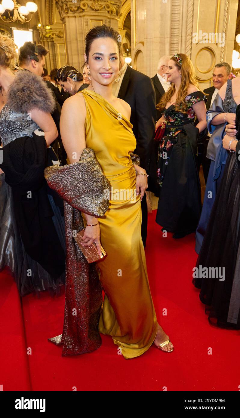 An der Wiener Staatsoper in Wien, Österreich. , . Am 27. Februar 2025 ...