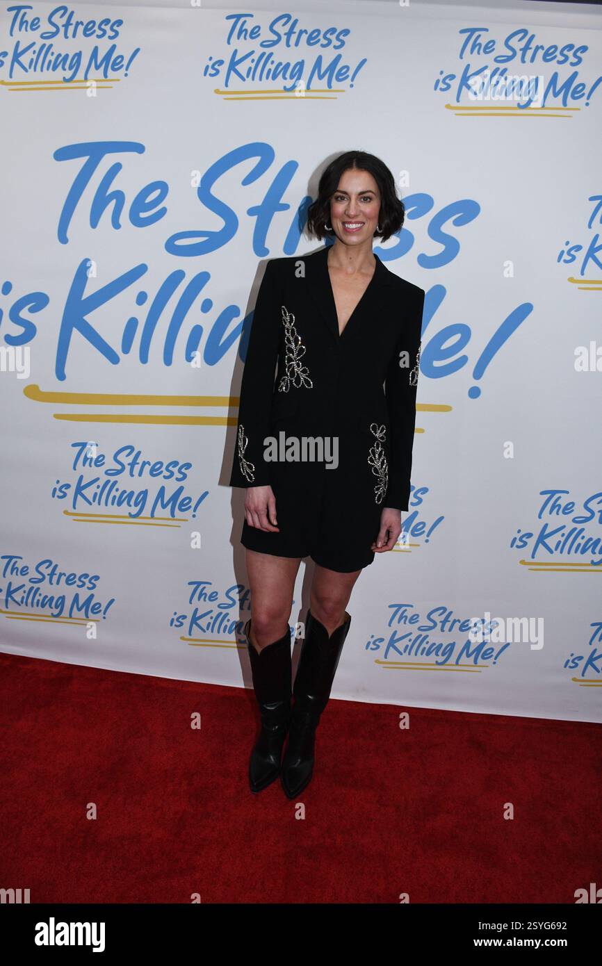 Februar 2025 die Schauspielerin Carly Christopher besucht am 28 ...