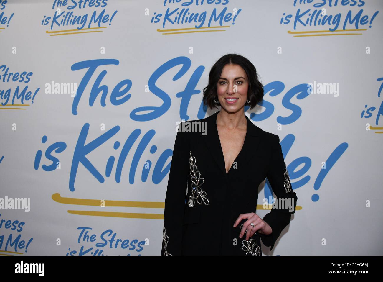 Februar 2025 die Schauspielerin Carly Christopher besucht am 28 ...