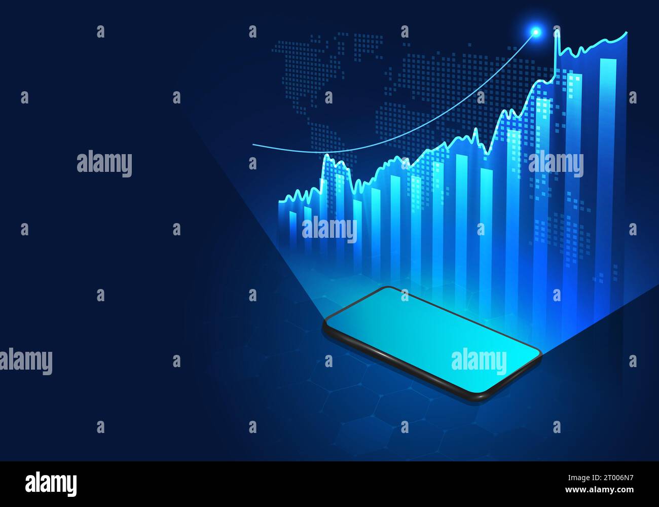 Steigender graph dashboard Stock-Vektorgrafiken kaufen - Alamy
