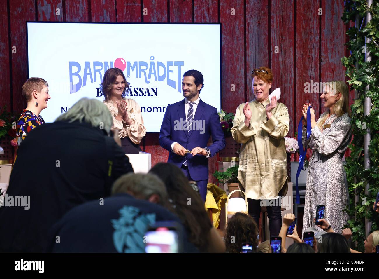 Prinz Carl Philipp von Schweden während der Buchmesse Bokmässan in ...